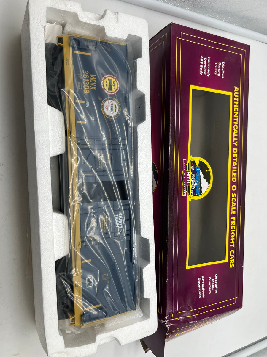 MTH Premier 20-20513C csx safety train double door plugged boxcar O SC