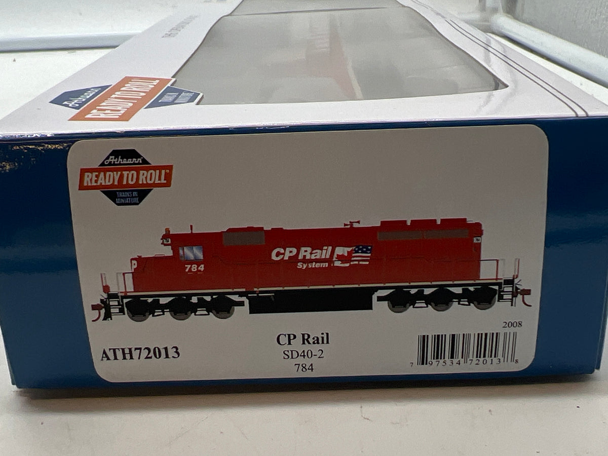 ATHEARN READY TO ROLL ATH72013 CP RAIL SD40-2 DIESEL LOCOMOTIVE 784 DU