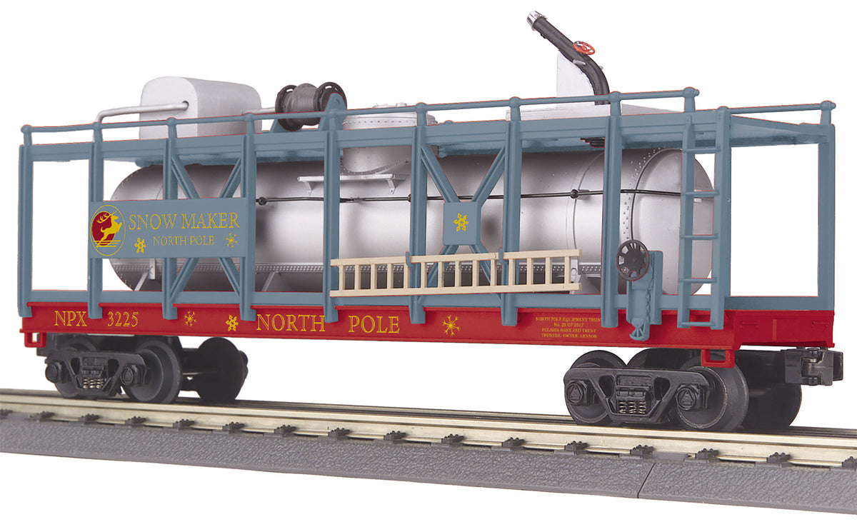 MTH Railking 30-79543 North Pole Fire Car - North Pole (Snow Maker) O MTH Railking 30-79543 North Pole Fire Car - North Pole (Snow Maker) O
