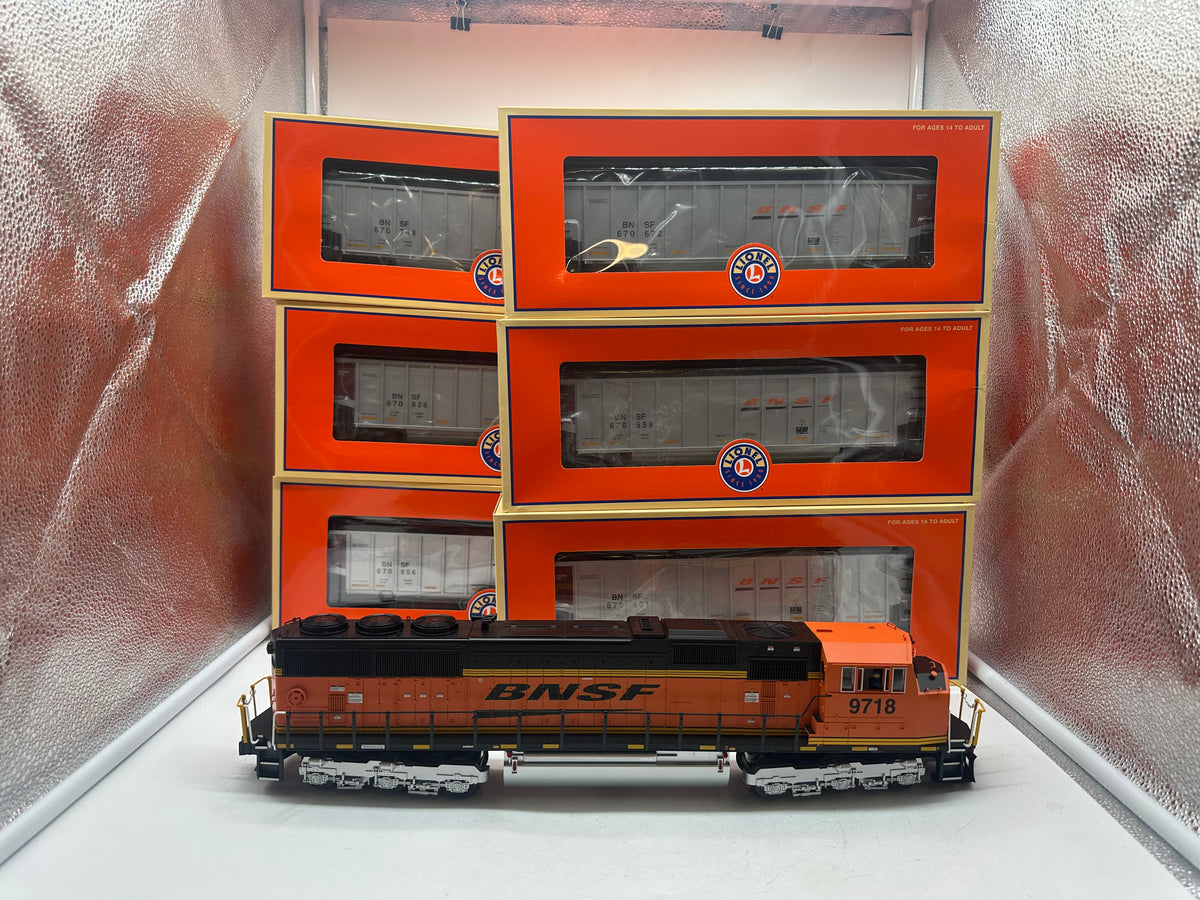 Lionel 2222010 BNSF legacy coal train set O SCALE NEW Lionel 2222010 BNSF legacy coal train set O SCALE NEW