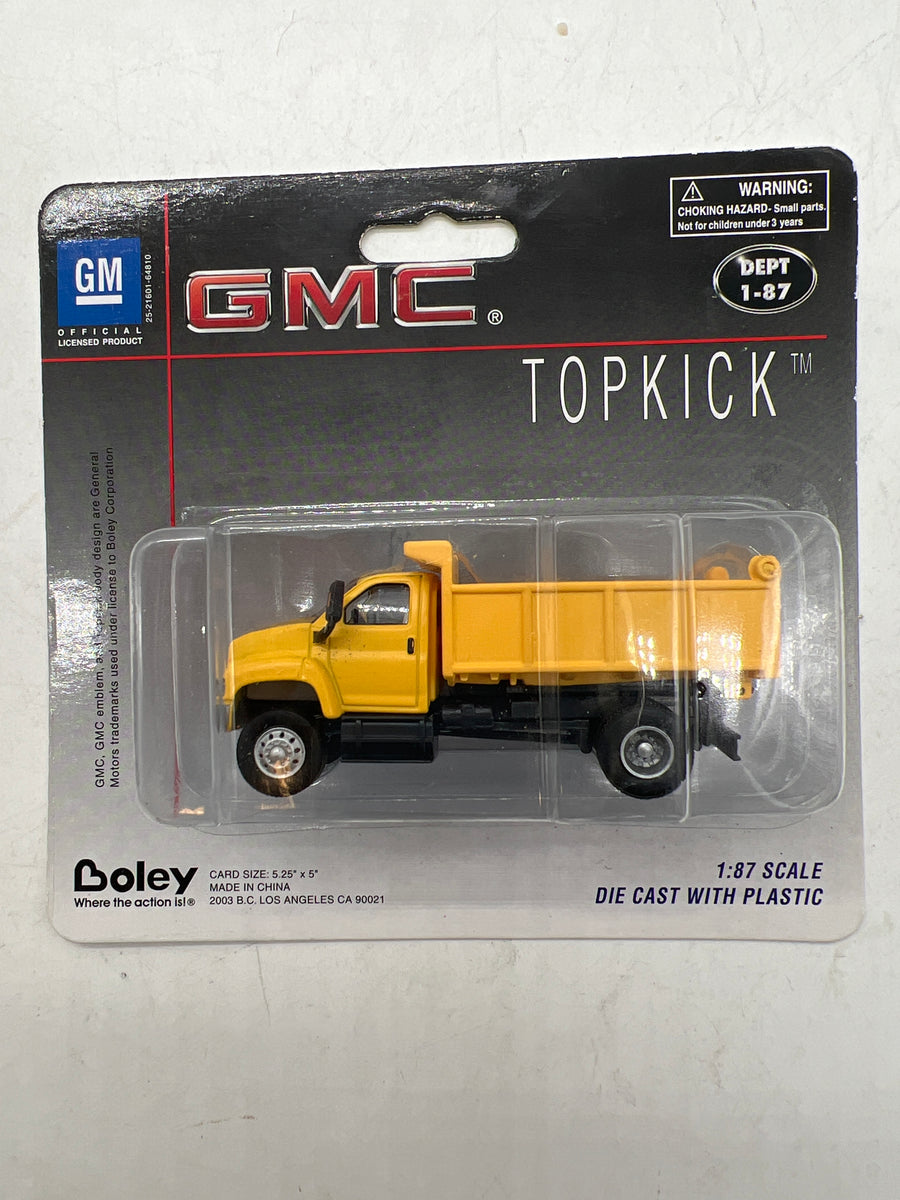 BOLEY 3009-88 TOPKICK GMC DUMP TRUCK YELLOW HO SCALE NEW