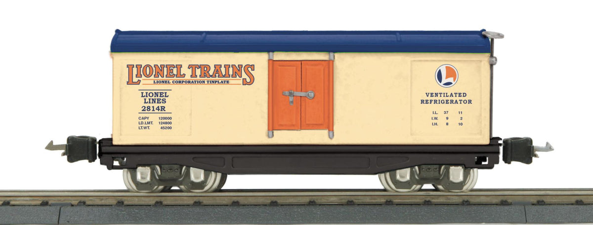 MTH Tinplate 11-70019 Lionel Corporation Refrigerator Car No. 2814R O