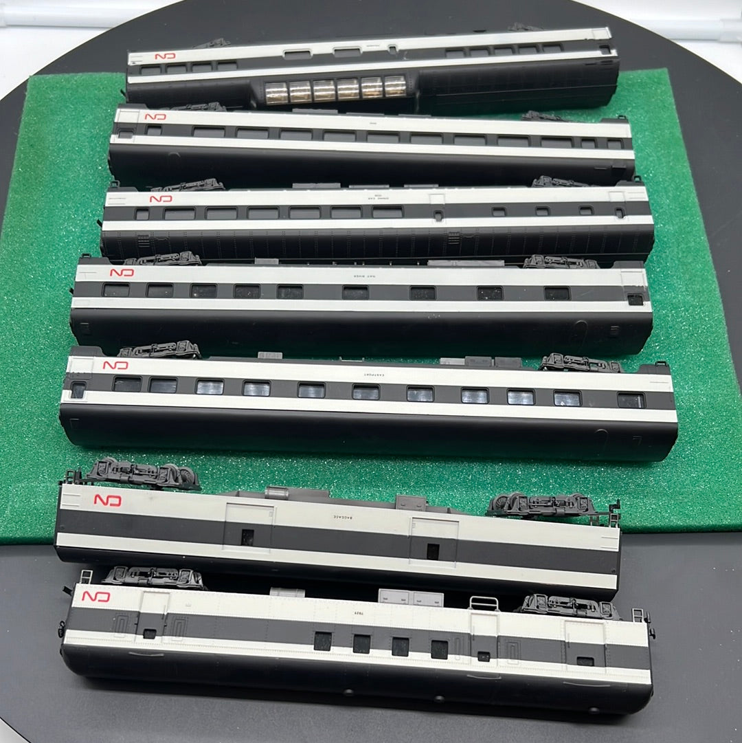HO Scale Bargain Car Pack 134: Set of 7 CN passenger cars HO SCALE USE