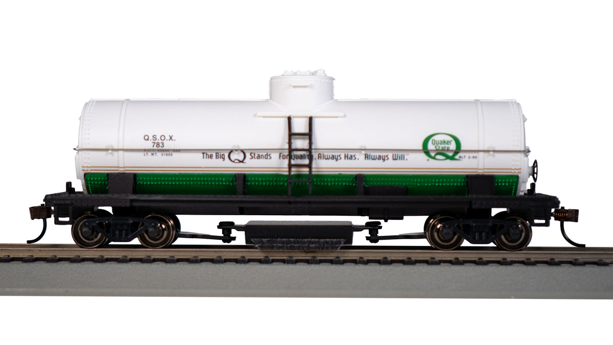 Bachmann 16307 40' TRACK-CLEANING TANK CAR - QUAKER STATE #783 HO SCAL