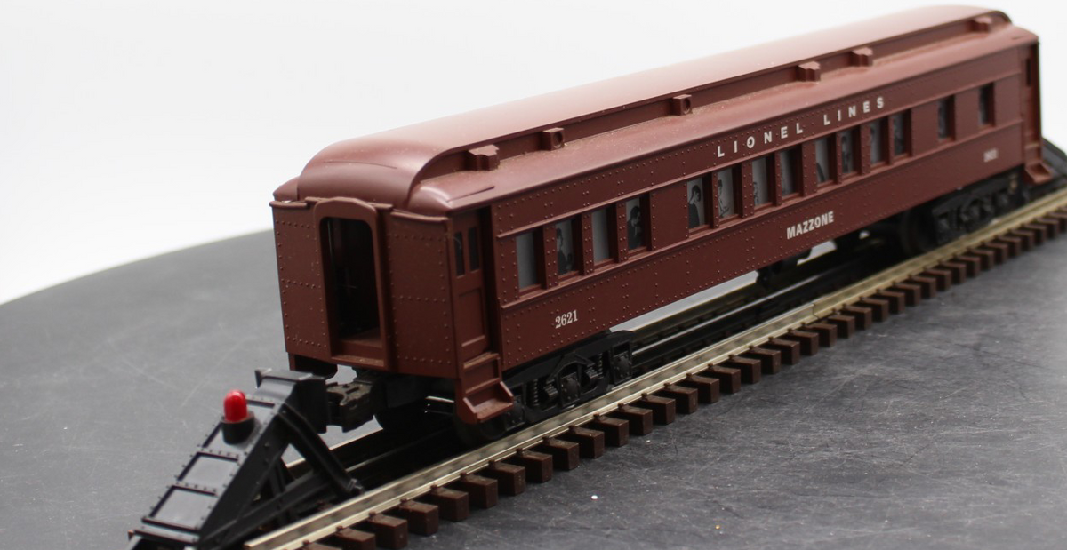Lionel 6-19075 2621 Lionel Lines Mazzone Passenger Car O SCALE Used Ex