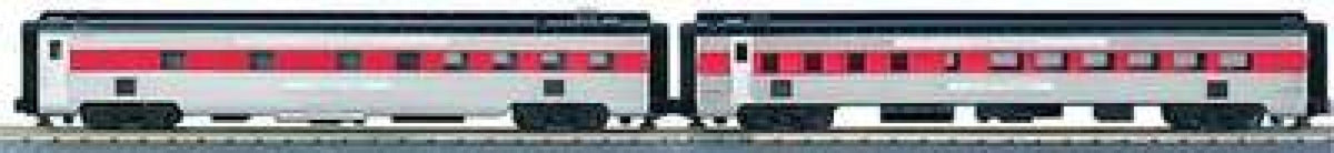 MTH Premier 20-6625 New Haven 2-Car 70' ABS Slpr/Diner Passenger Set R