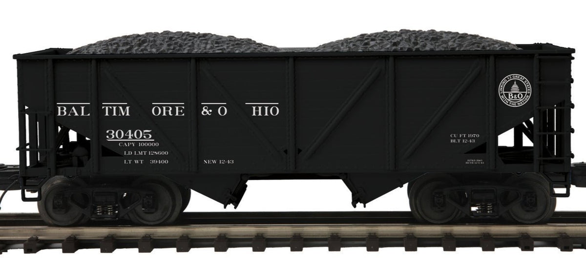 MTH Premier 20-92342E Baltimore & Ohio B&O 34 Foot Composite Hopper Ca