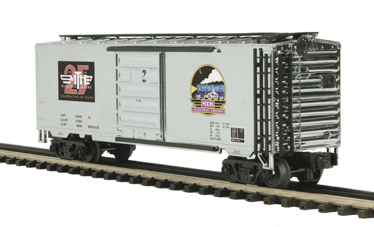 MTH Premier 20-93248 MTH 25th Anniversary 40' Box Car O Scale NEW