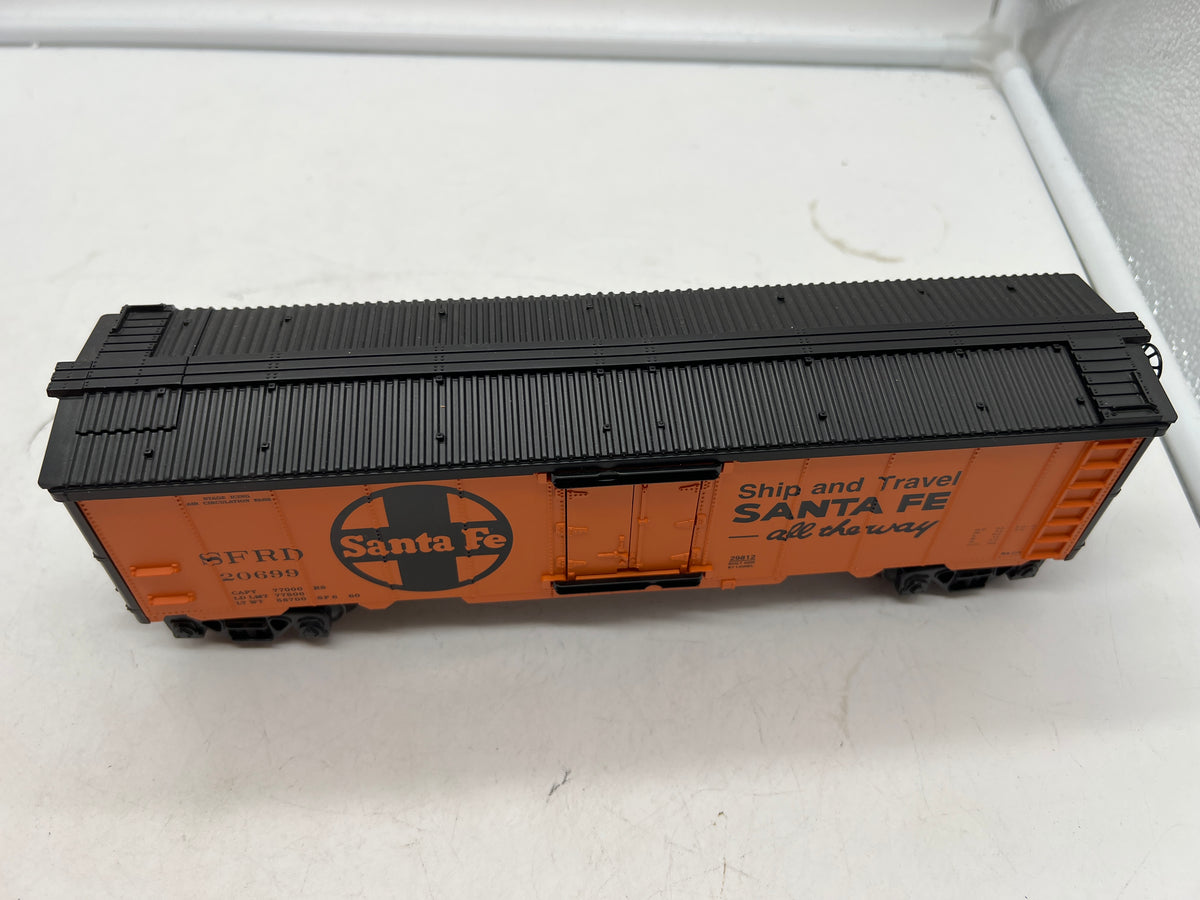Lionel 6-29812 SANTA FE HOT BOX REEFER orange O SCALE Like New