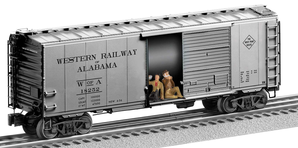 Lionel 2326260 WESTERN OF ALABAMA HOBO BOXCAR #18252 O SCALE limited N