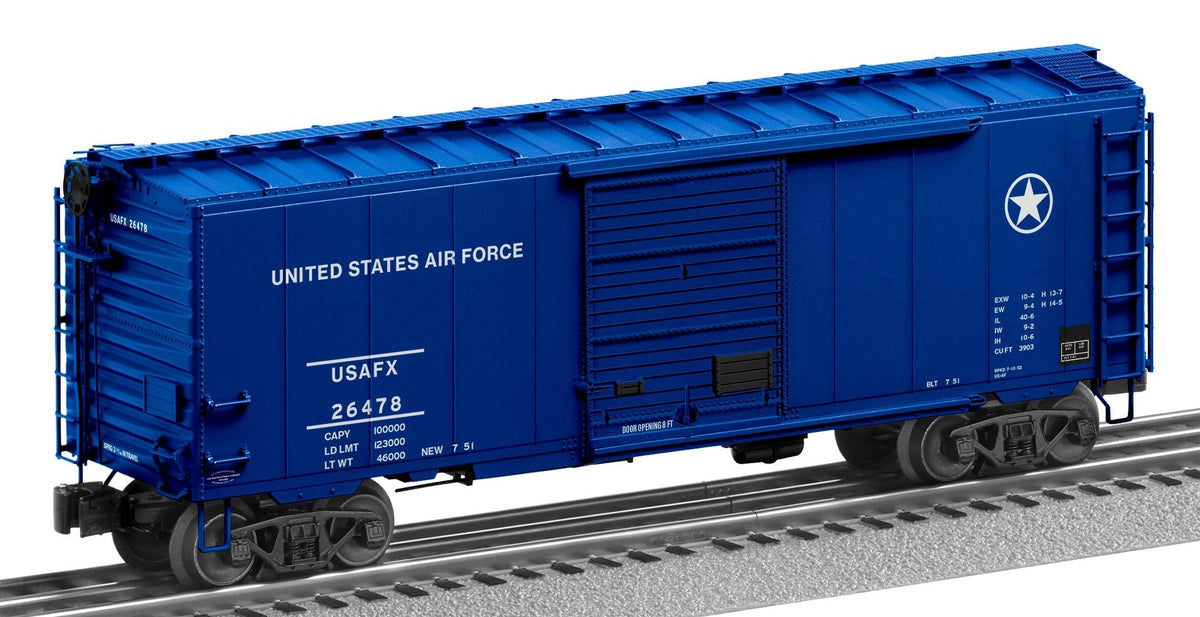 Lionel 2426130 US AIR FORCE PATRIOTSOUNDS PS-1 BOXCAR #26478 O SCALE L