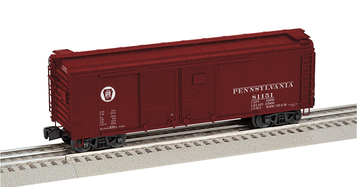 Lionel 2526111 PENNSYLVANIA RAILROAD PRR X31 BOXCAR #81151 (CIRCLE KEY
