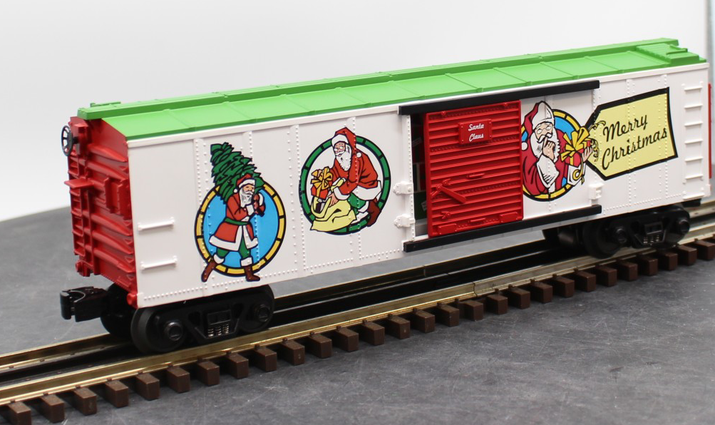 MTH 30-79189 Operating Box Car w/Signal Man O SCALE NEW