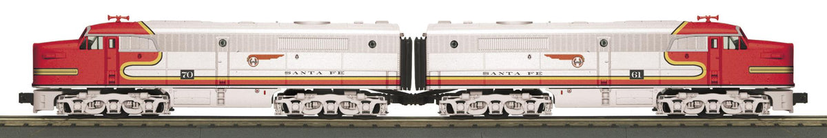 MTH Railking 30-21074-1 Santa Fe Alco PA AA Diesel Set O SCALE NEW