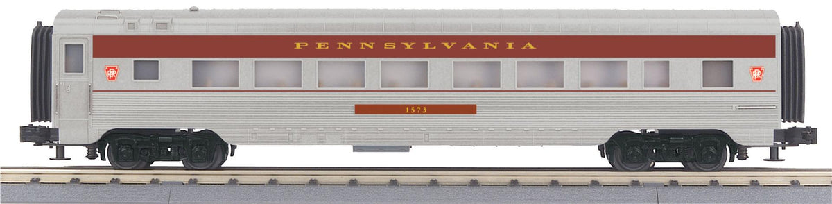 MTH Railking 30-67881 Pennsylvania PRR 60' Streamlined Coach Car O Sca