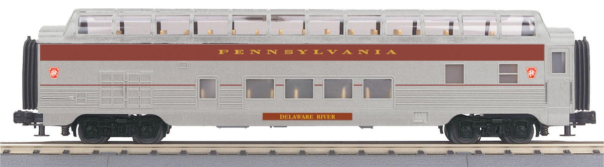 MTH Railking 30-67882 Pennsylvania PRR 60' Streamlined Full-Length Vis