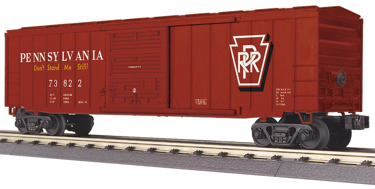 MTH Railking 30-71073 Pennsylvania Railroad PRR 50' Modern Box Car O S