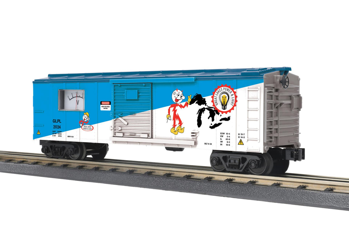 MTH Railking 30-71187 Great Lakes Power & Light Box Car O SCALE limite