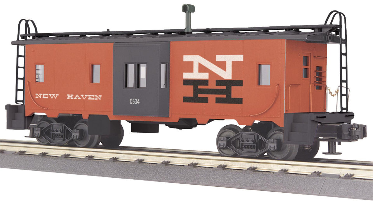 MTH Railking 30-77018 New Haven Bay Window Caboose O SCALE Like New