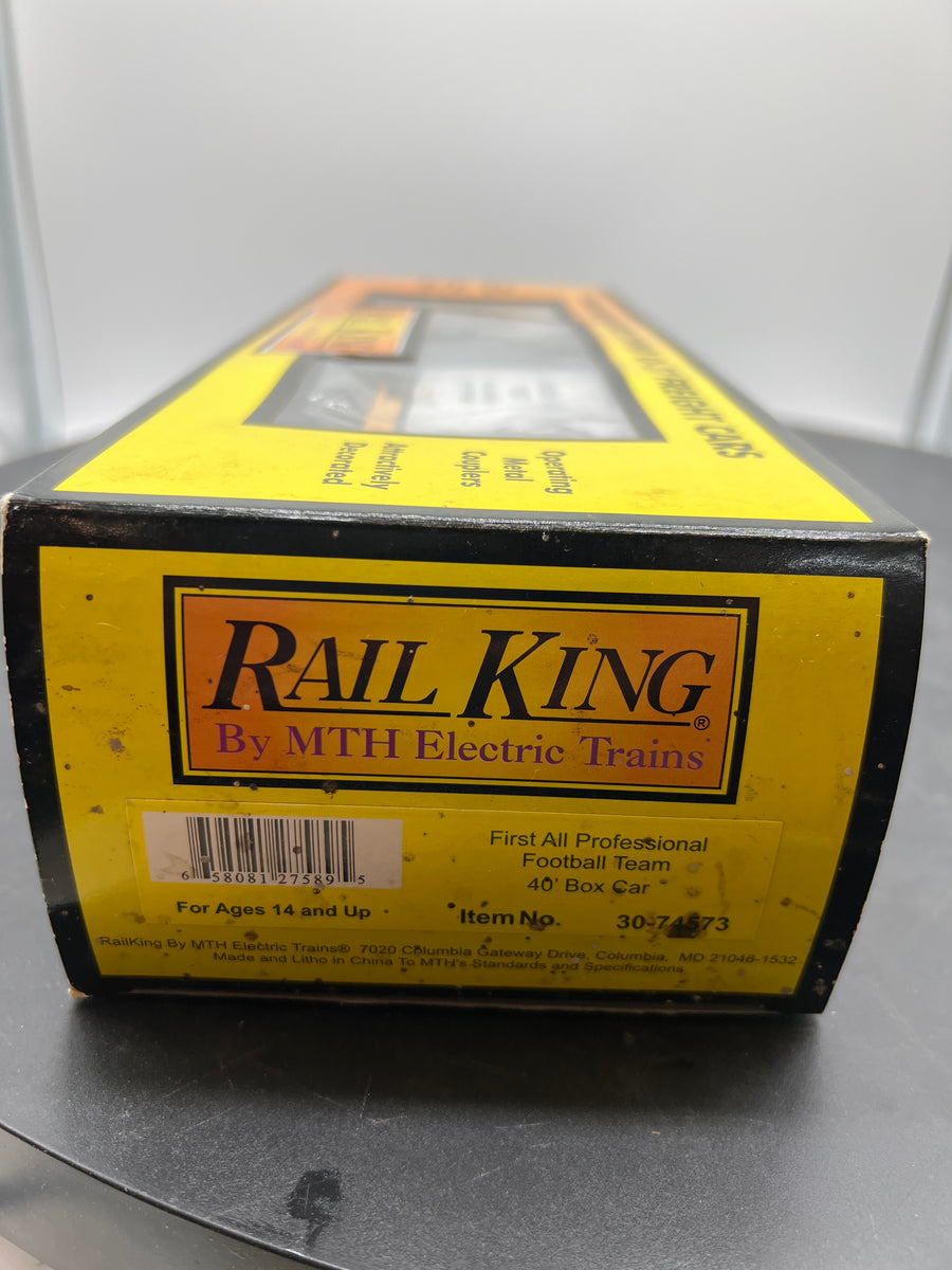 MTH Railking 30-74573 First All Professional Football Team Latrobe PA