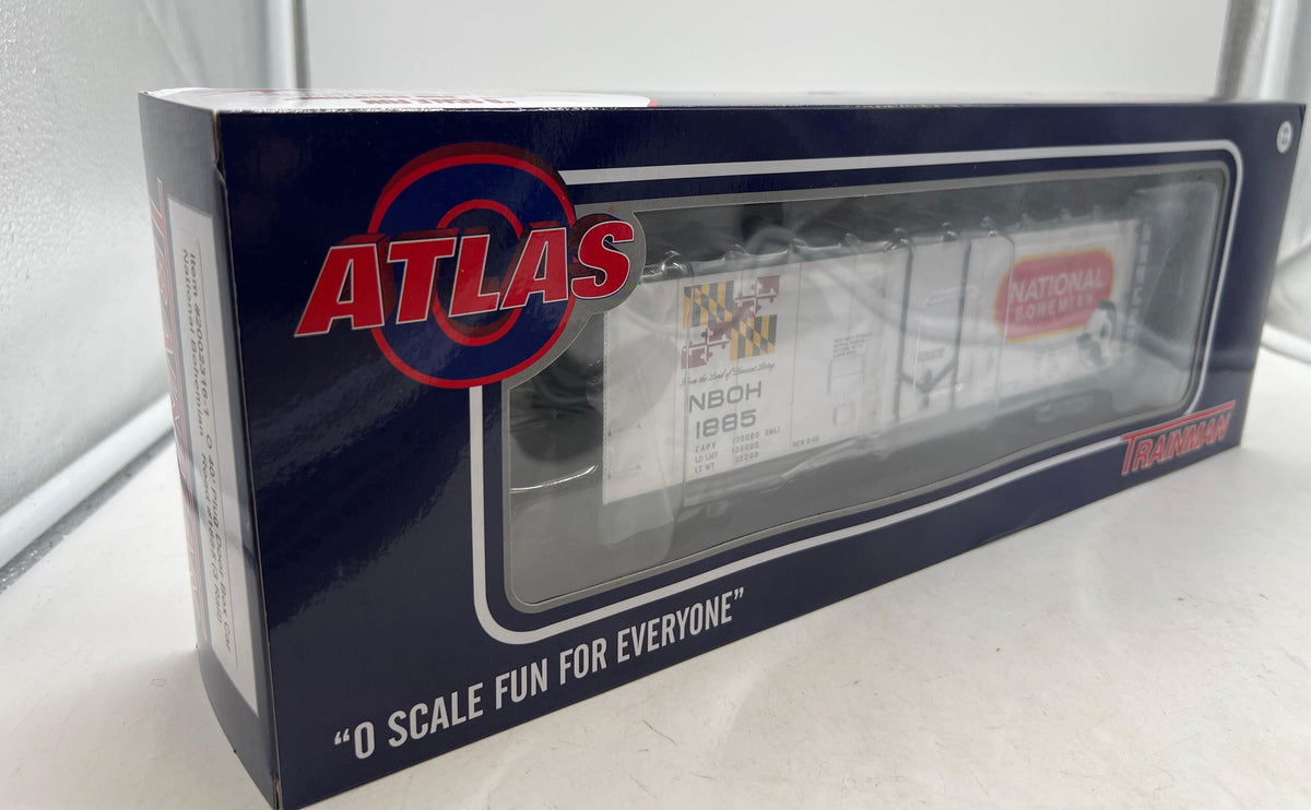 Atlas 2002316-1 NATIONAL BOHEMIAN MD Beer 40' Plug Door Box Car TRAINM