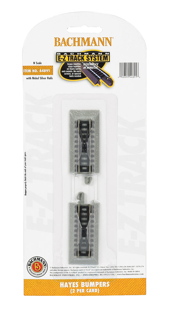 Bachmann 44891 HAYES BUMPER N SCALE 2 per package limited NEW