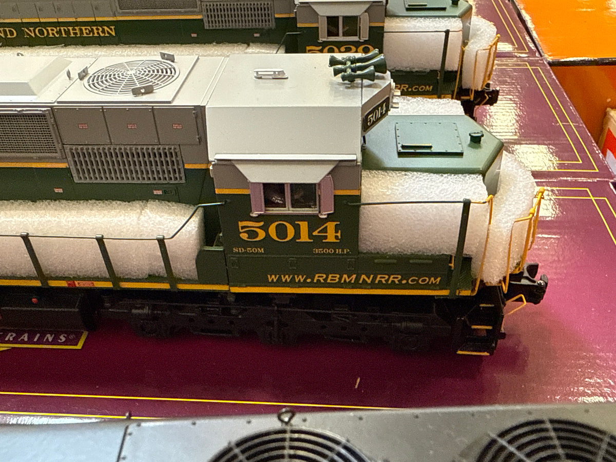 MTH Premier 20-21896-1 Reading & Northern SD50 Diesel Engine #5014 Wit