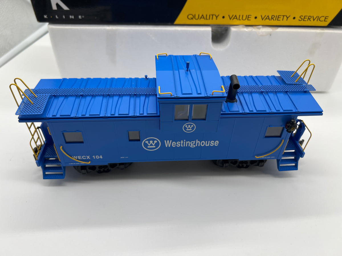 K-Line K613-8013 Westinghouse Extended Vision Smoking Caboose O SCALE