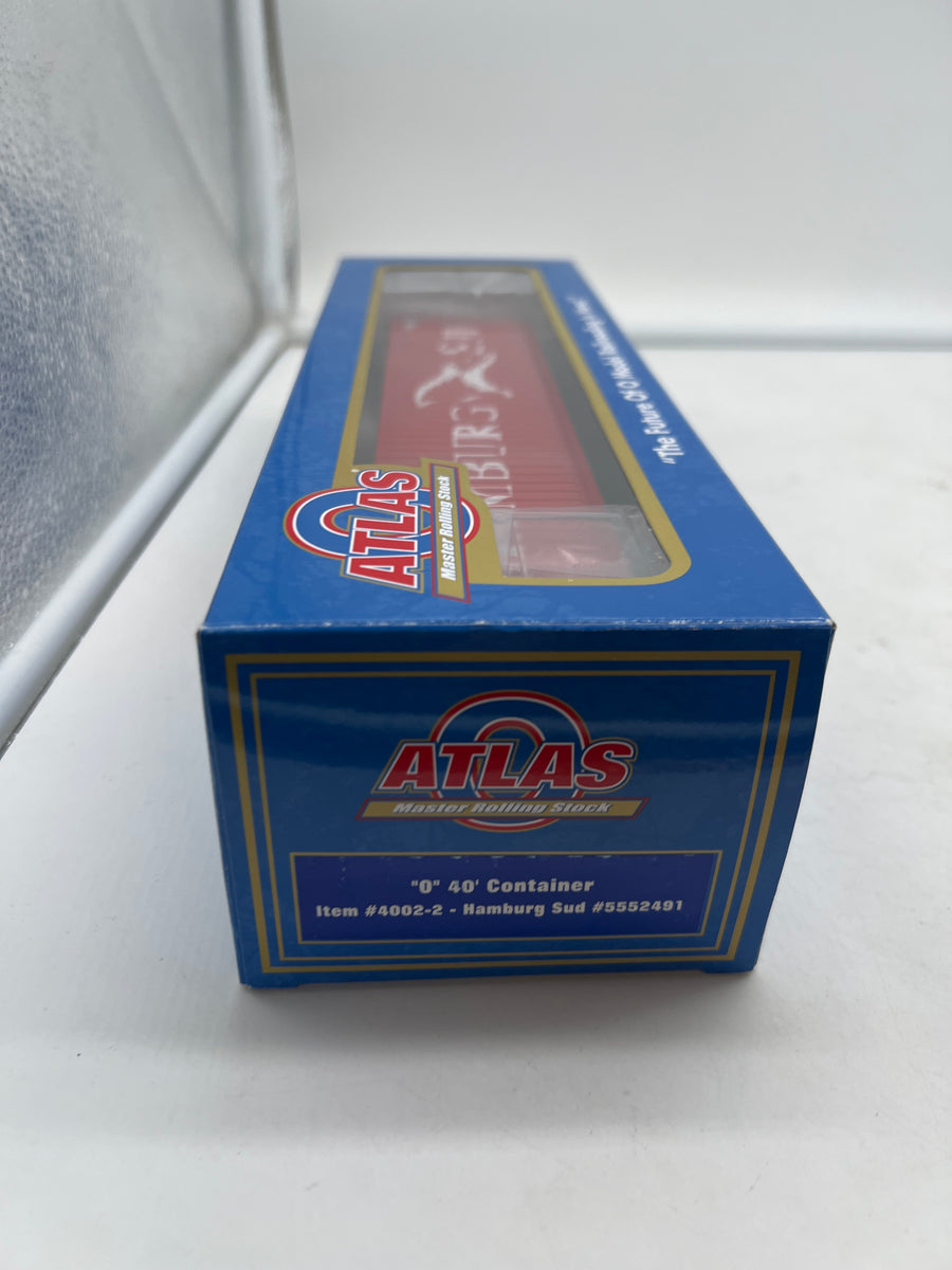 Atlas 4002-2 Hamburg Sud 40' Container O SCALE NEW