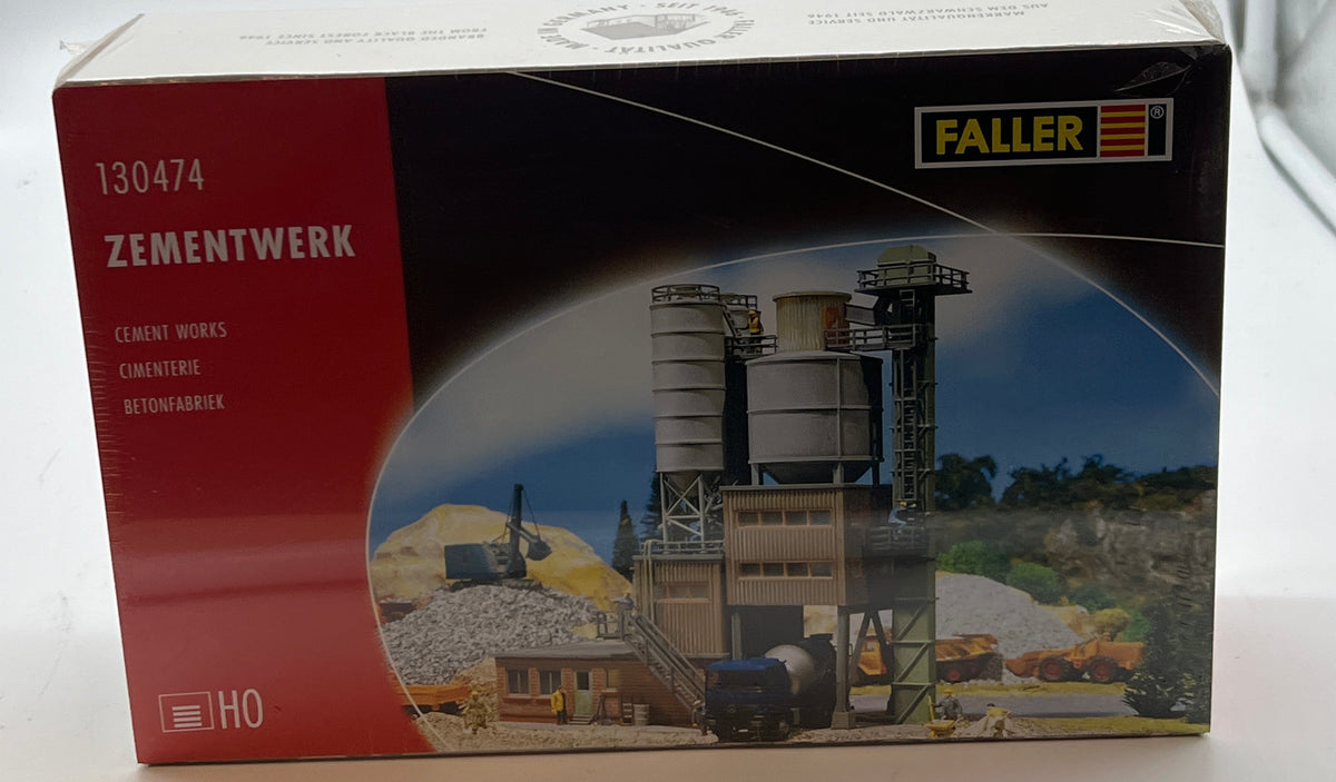 Faller 130474 Zementwerk cement works building kit IV HO SCALE NEW