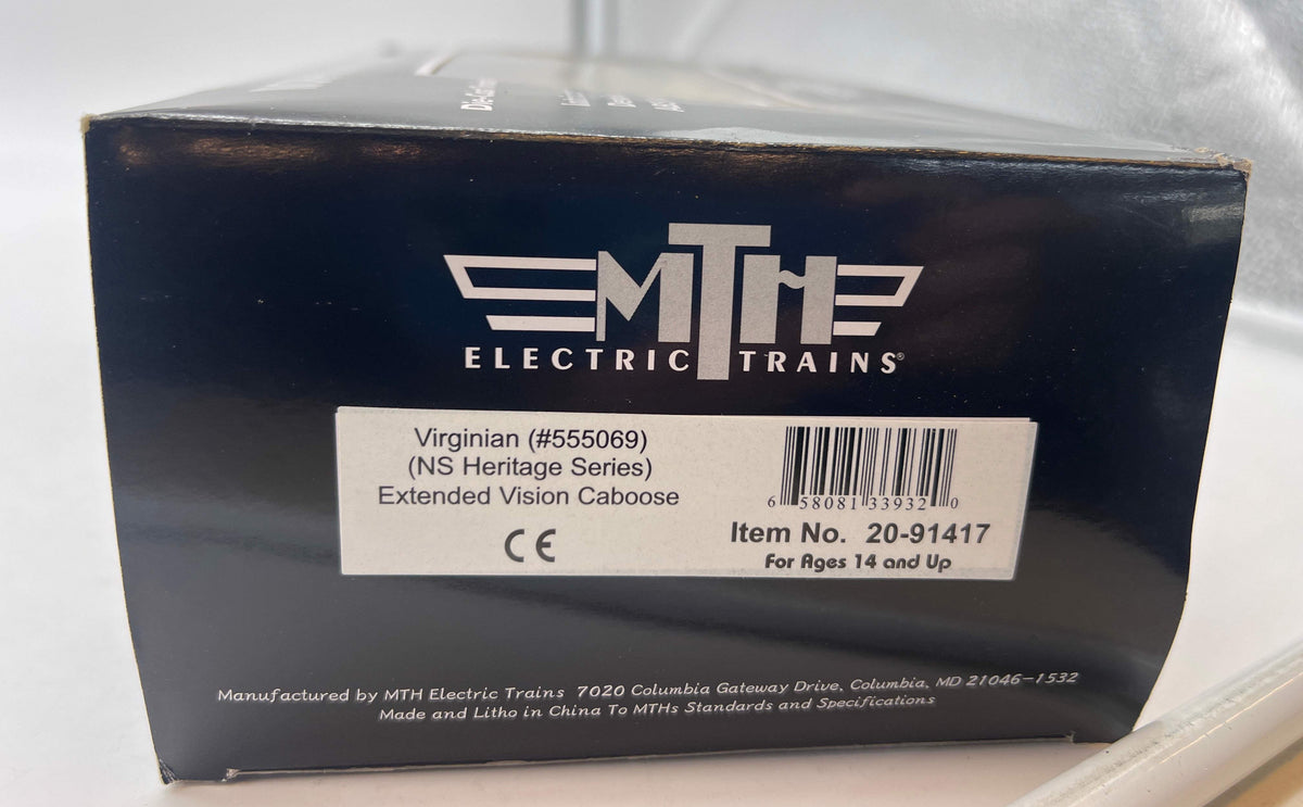MTH Premier 20-91417 Norfolk Southern NS Heritage Virginian Extended V