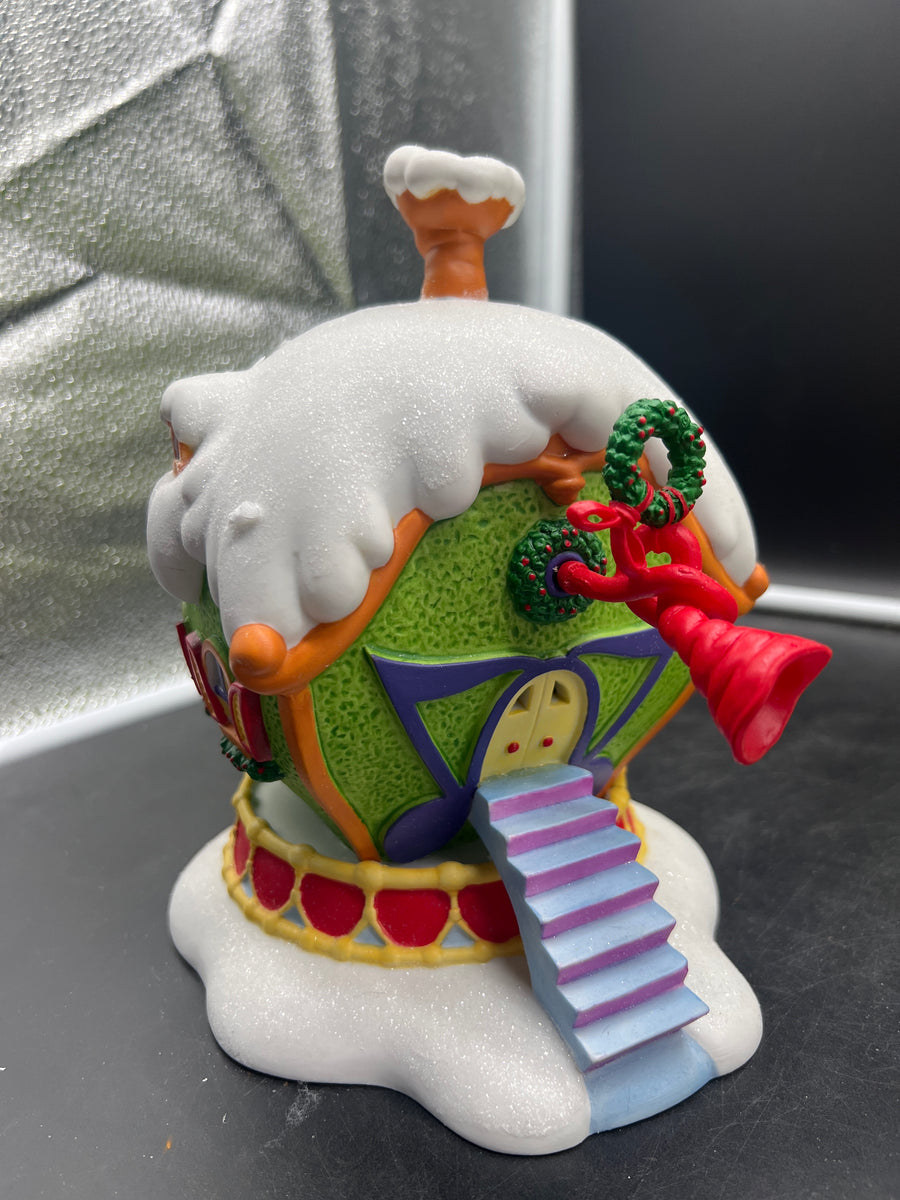 Dept 56 #803393 The Grinch "Who-Ville Music Shop" Building Like New