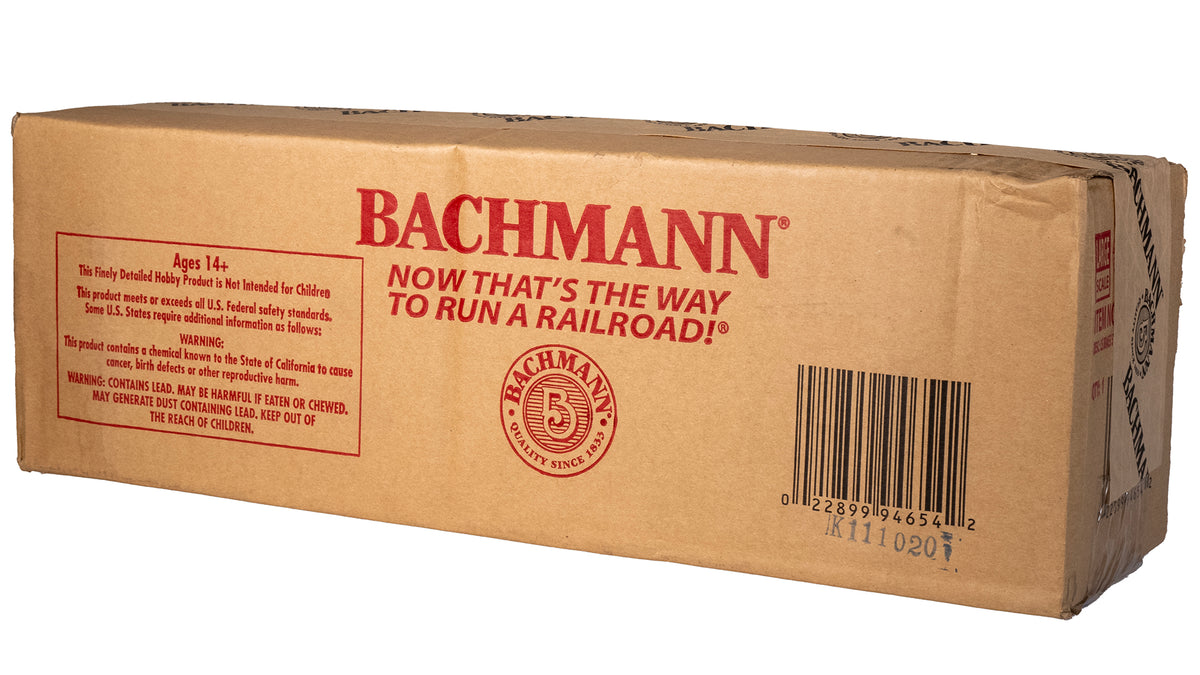 Bachmann 94654 5' DIAMETER CURVE 12/BOX - BRASS TRACK (LARGE SCALE) G