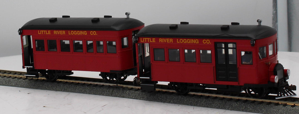 Bachmann 28463 Rail Bus & Trailer On30 Scale Like New