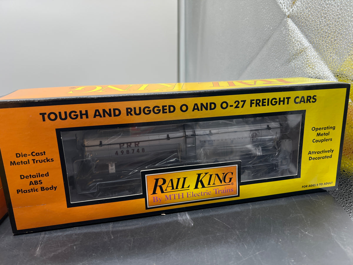 MTH Railking 30-7319 Pennsylvania PRR 3-Dome Tank Car PRR O Scale NEW
