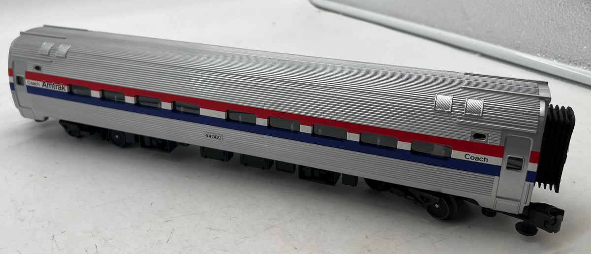 MTH 30-4025A Amtrak Amfleet Coach Passenger Car 44080 O SCALE Used Exc