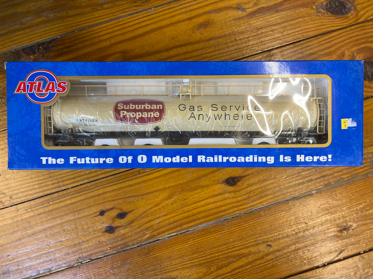 Atlas 6404-1 Suburban Propane CNTX ACF 33k Gal Tank Car 1309 O SCALE N