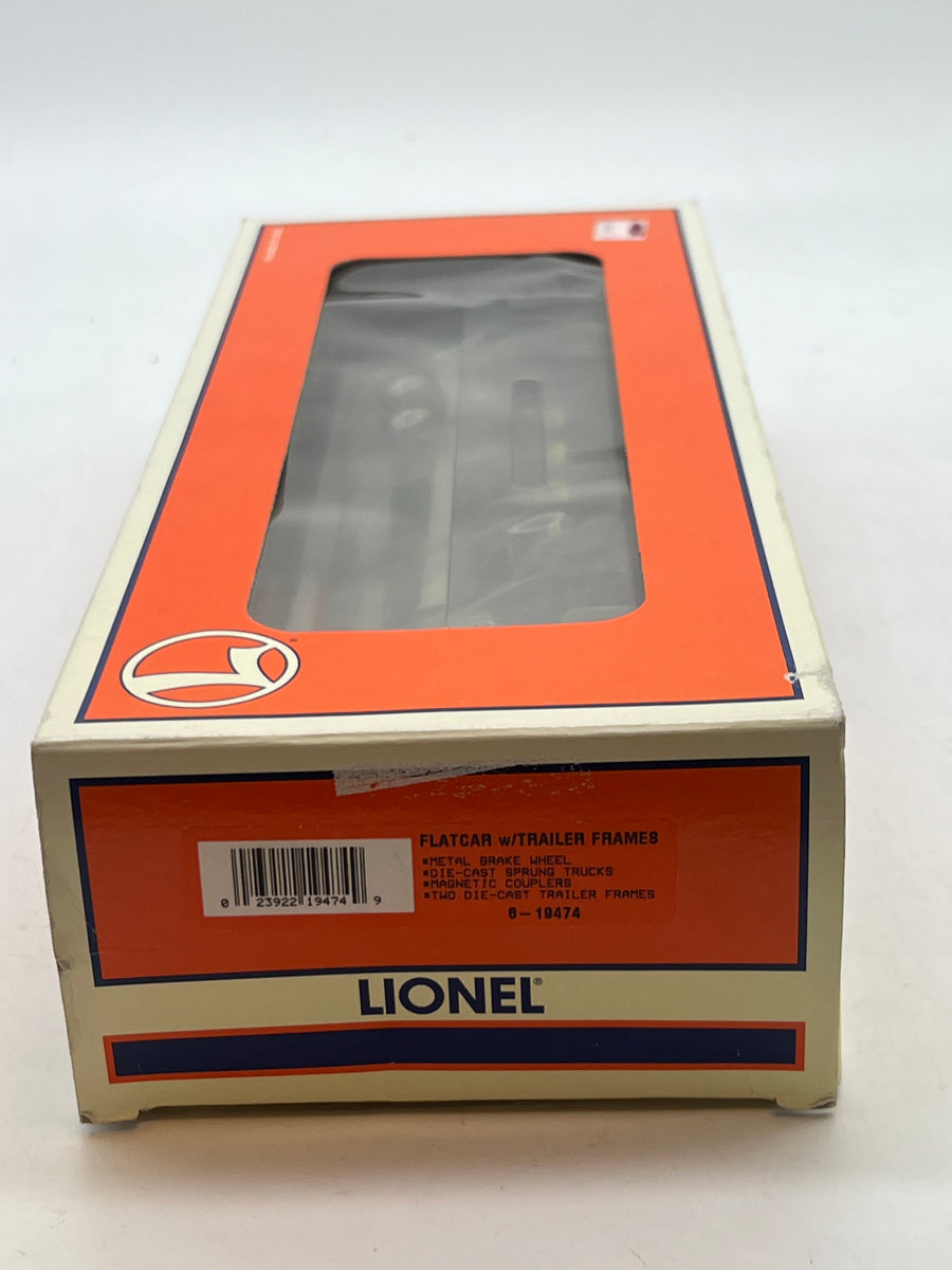 Lionel 6-19474 Louisville & Nashville Flatcar W/Trailer Frames O SCALE