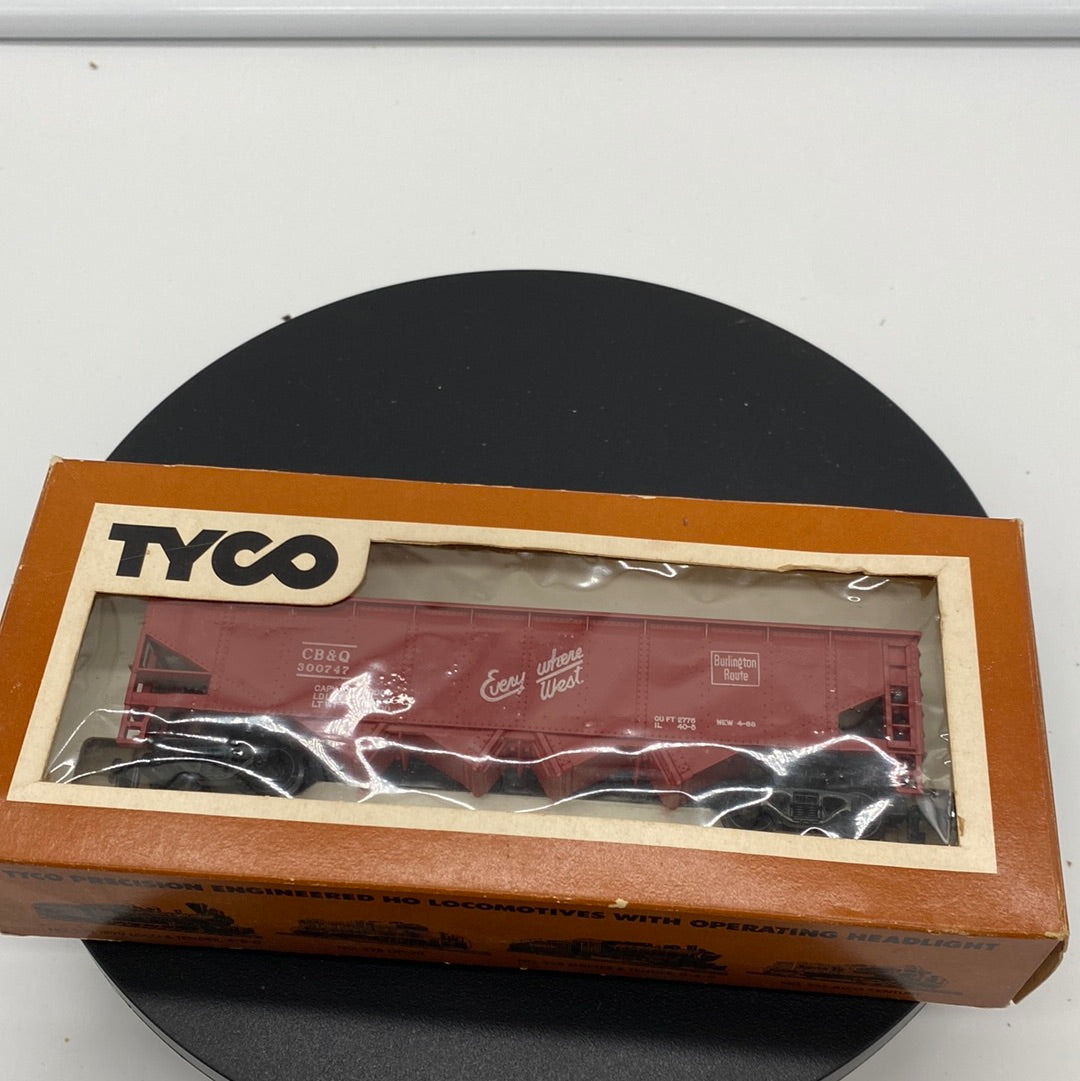 Tyco 344B 250 Hopper Car non Operating Burlington HO SCALE