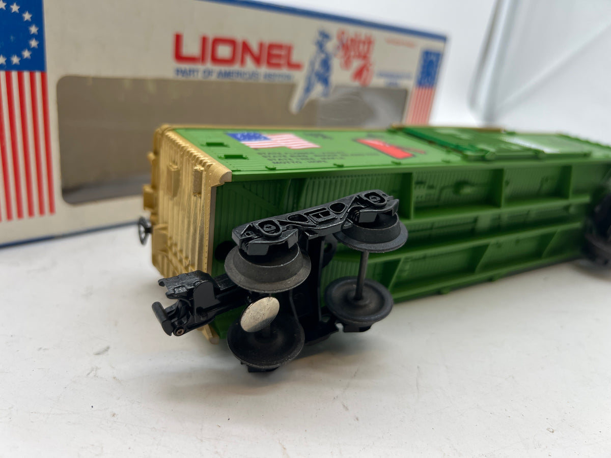 Lionel 6-7613 Lionel Spirit of 76 Rhode Island box car wrong box O sca