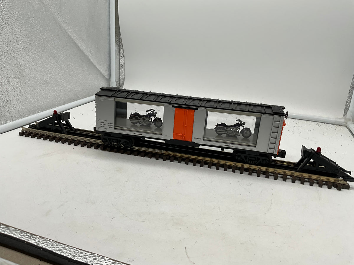 MTH Railking 30-74196 Harley-Davidson O scale RailKing 40' window box