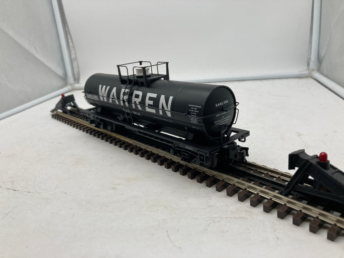 Atlas 8219-2 11,000 gal. Tank car, Warren #1760 O SCALE Like New