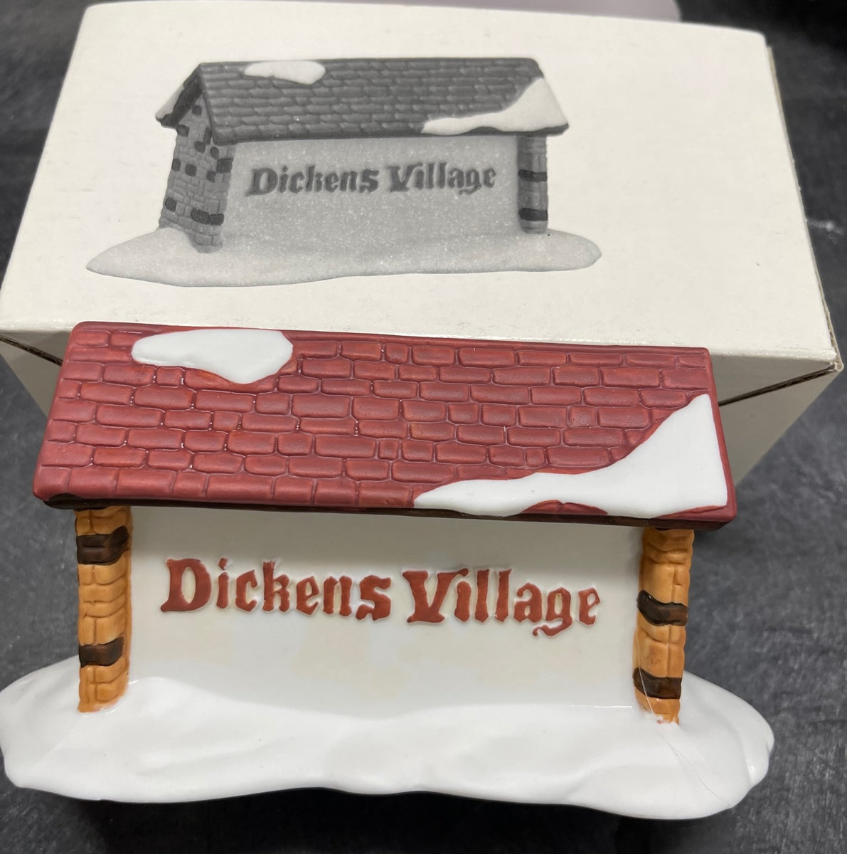 Department 56 6569-2 Dickens' Village Sign Heritage Village Collection
