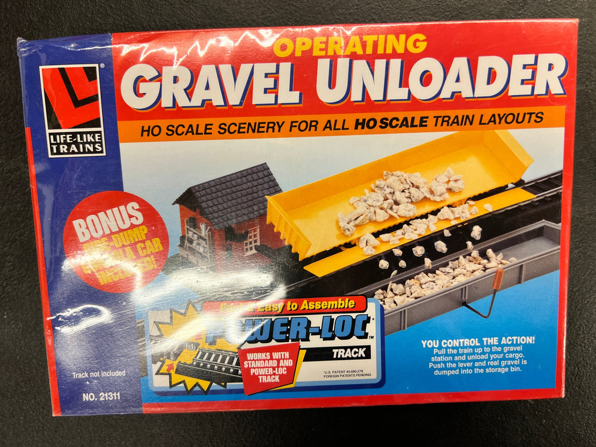 LifeLike Trains 21311 Operating Gravel Unloader HO SCALE