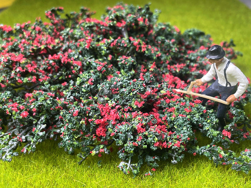 Scenic Express AF6029 RED PRIMROSE BRIAR PATCH O SCALE limited NEW