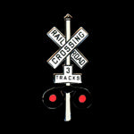 SUNDANCE PINS RRXR Railroad Crossing Signal Pin Limited