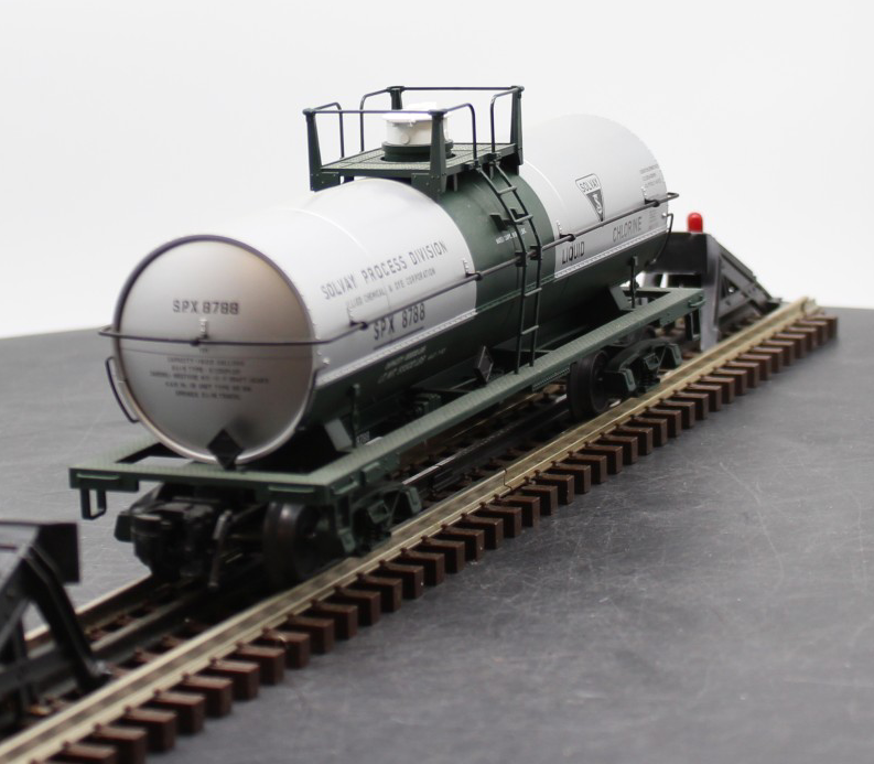 ATLAS Solvay 11,000 Gallon Tank Car #8788 Steam Era Classics O SCALE L