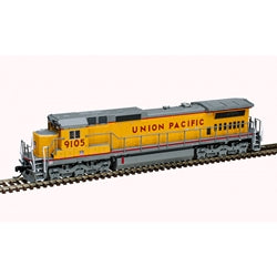 Atlas 40005661 N MASTER SILVER DASH 8-40C UNION PACIFIC #9105 DC/DCC R