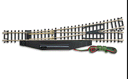 Atlas 2704 Code 80 Nickel Silver #6 TURNOUT SWITCH - REMOTE LEFT N SCA