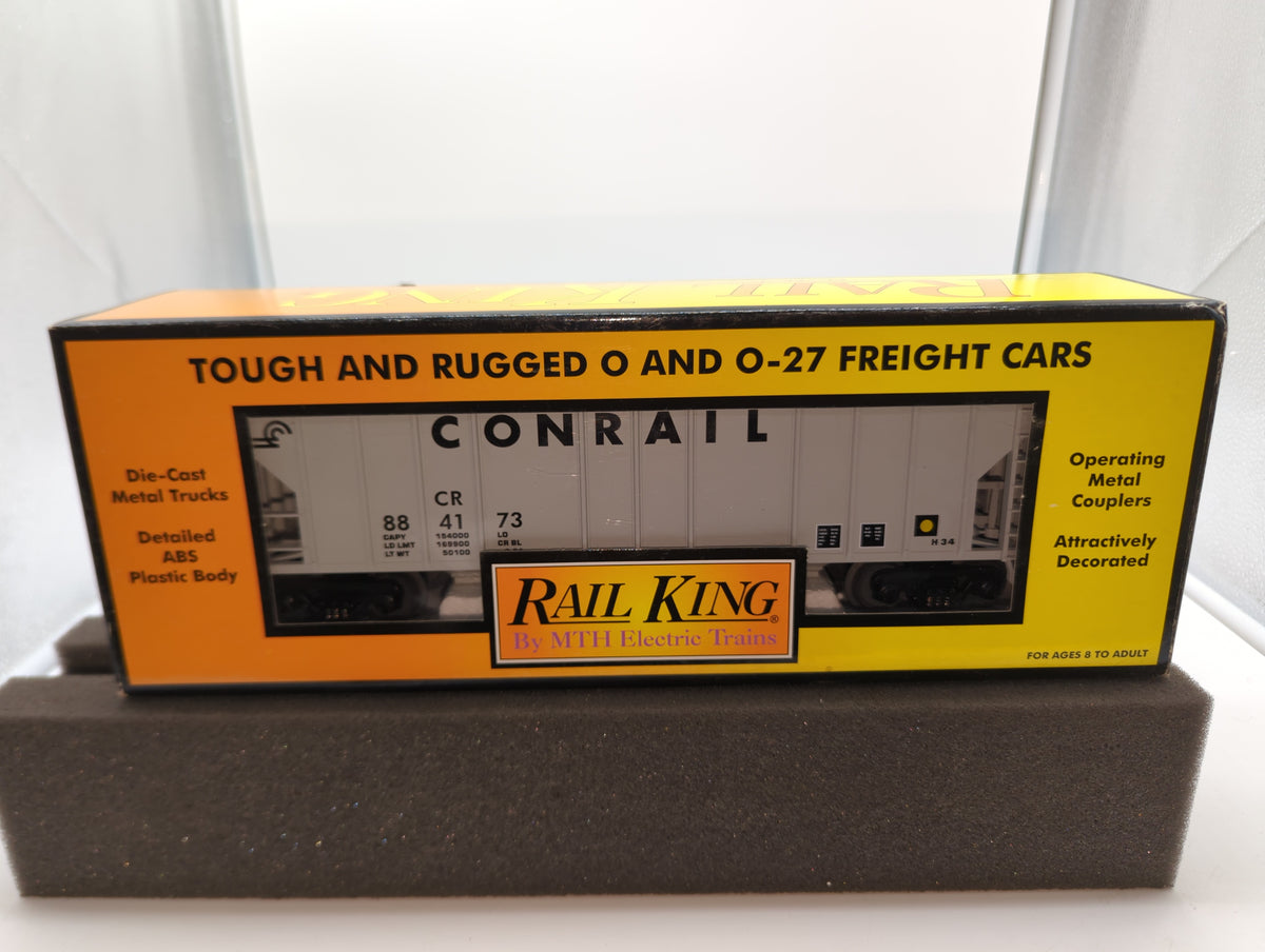 MTH Railking 30-7534 Conrail Ps-2 Discharge Hopper Car #884173 O Scale